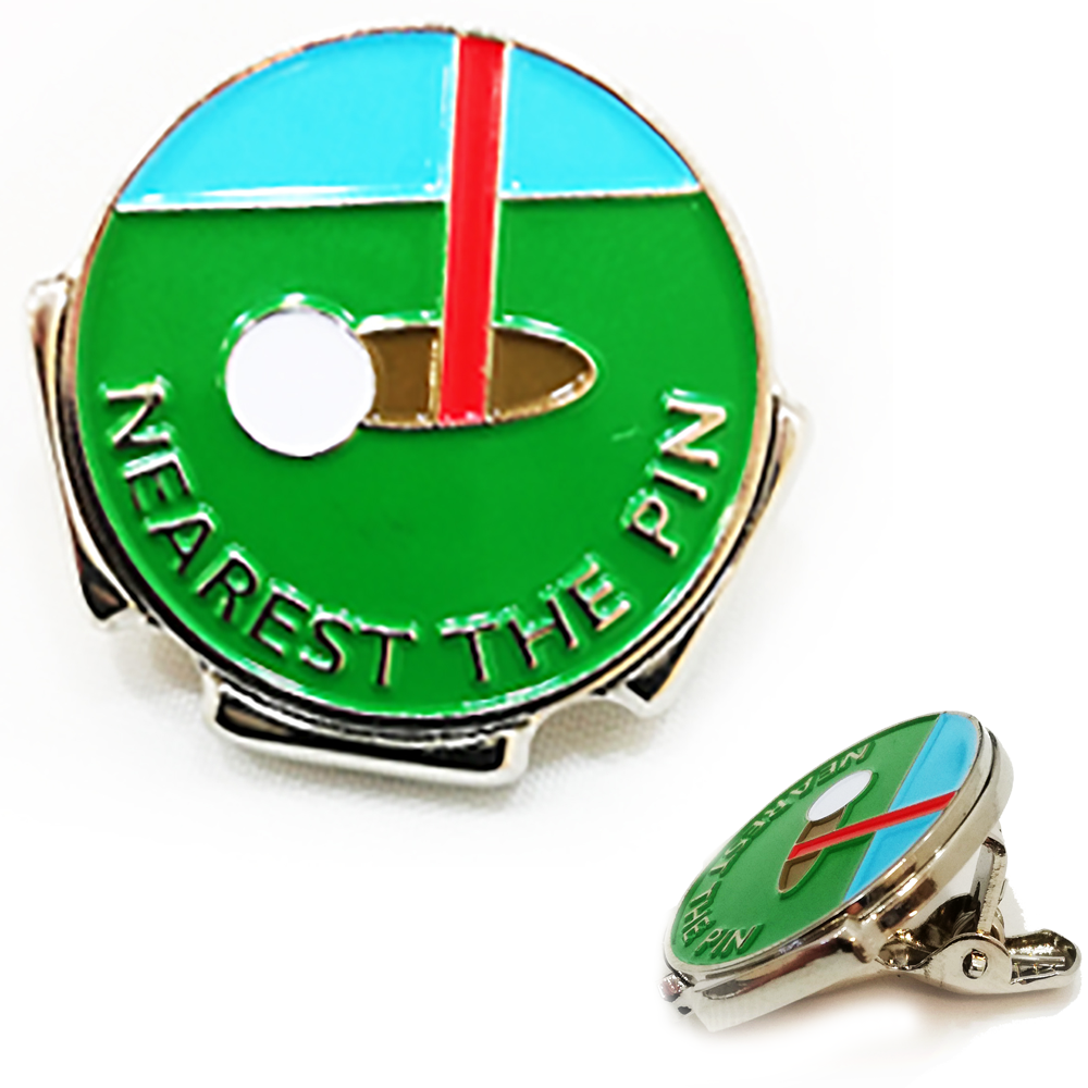 Nearest the Pin Visor Clip - Golf Gifts UK - Golf wrapped up