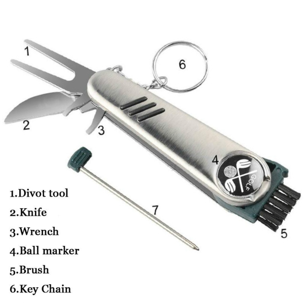 Golfers’ Multi-tool Pen-Knife - Golf Gifts UK - Golf wrapped up